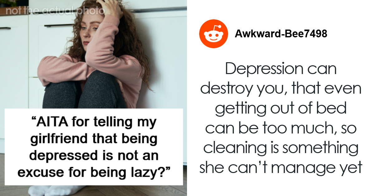 “Depressed Is Not An Excuse For Being Lazy”: Guy Snaps…