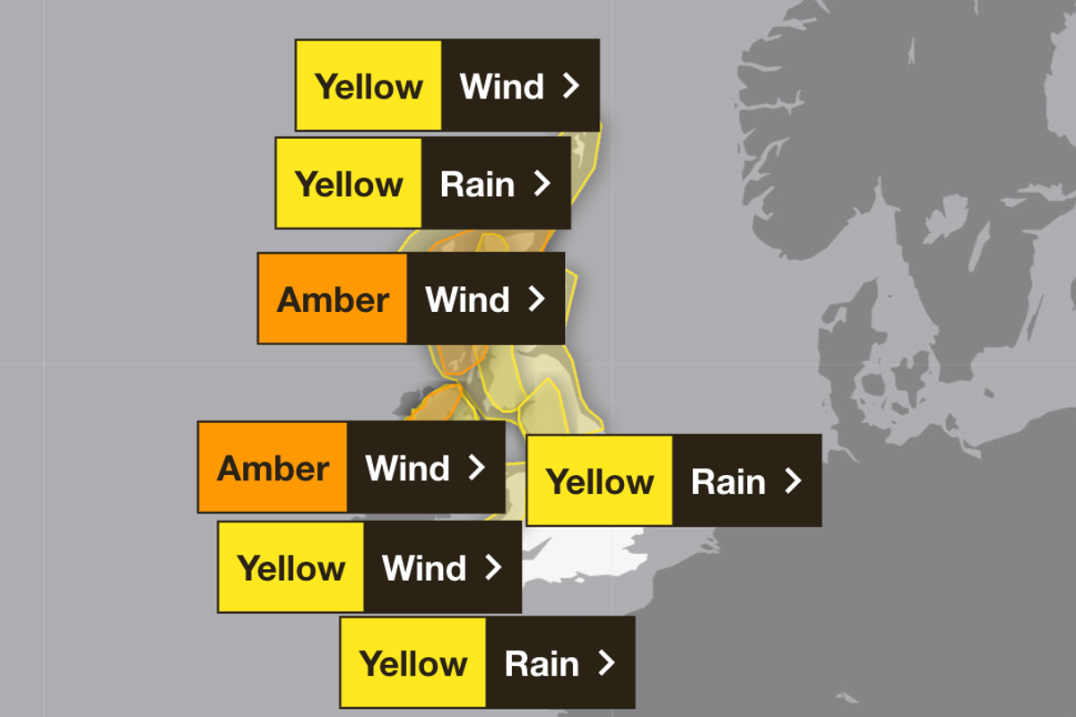Storm Amy brings travel chaos across UK