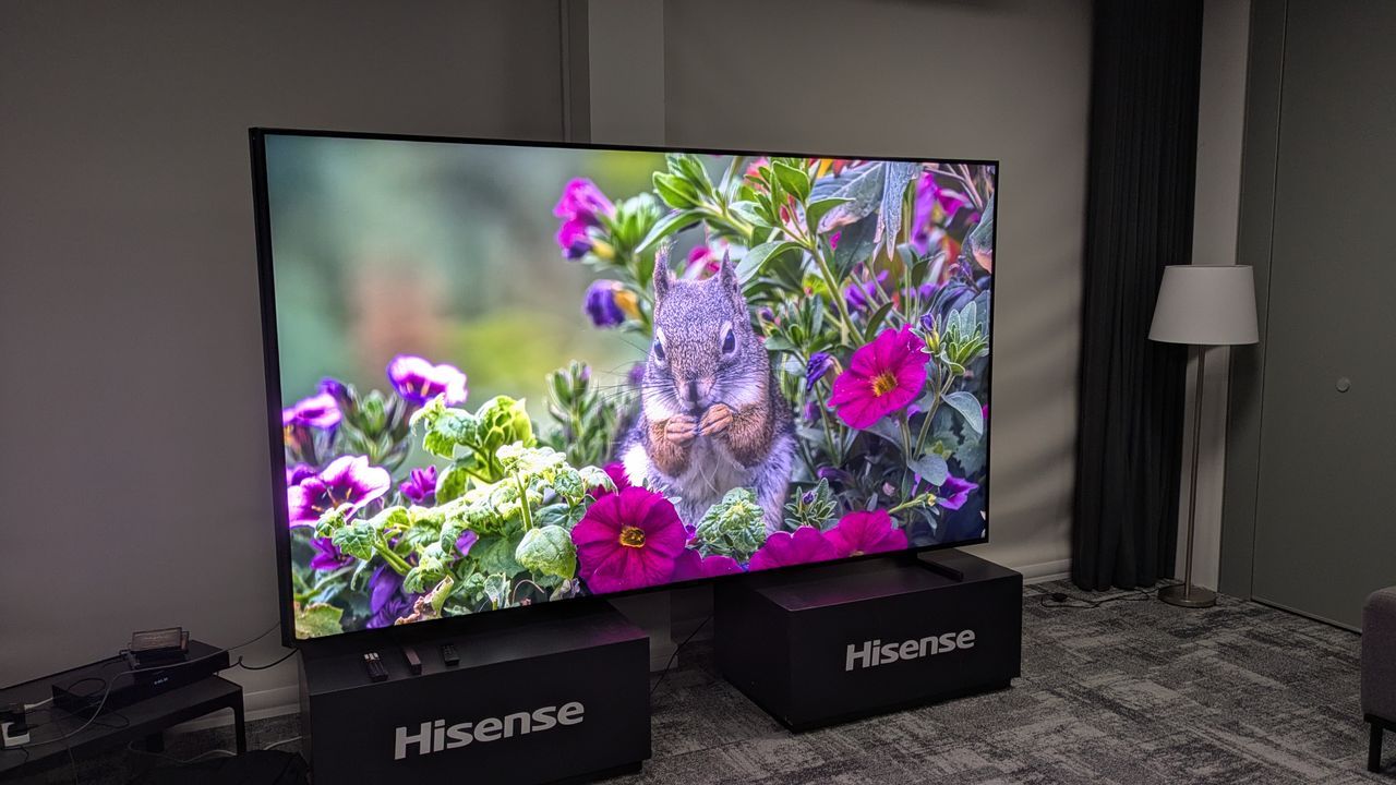 I tested Hisense's first RGB mini-LED TV and it…