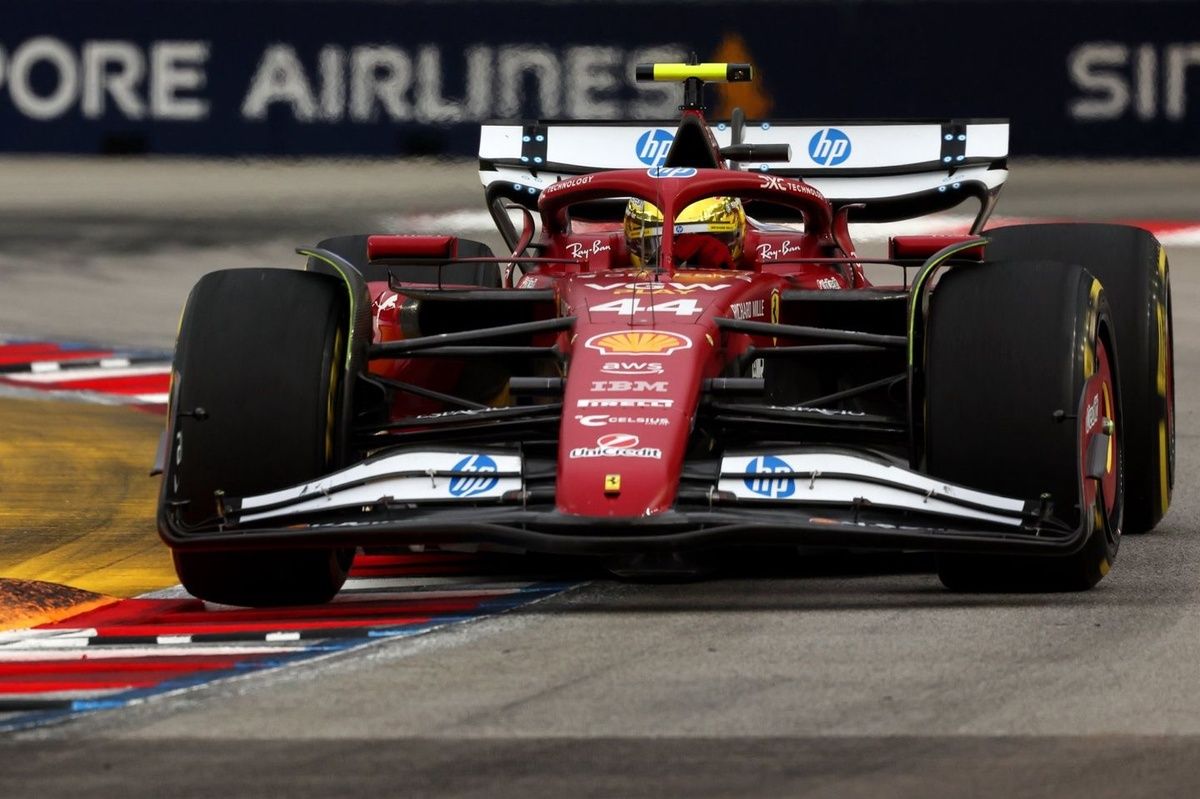 Lewis Hamilton risks Singapore F1 grid penalty after…