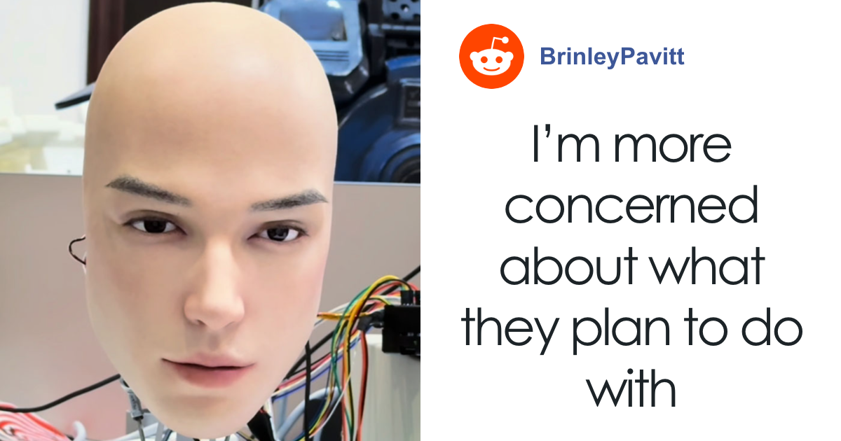 “This Is Crazy”: Creepy Robot With Eerily Human Face…