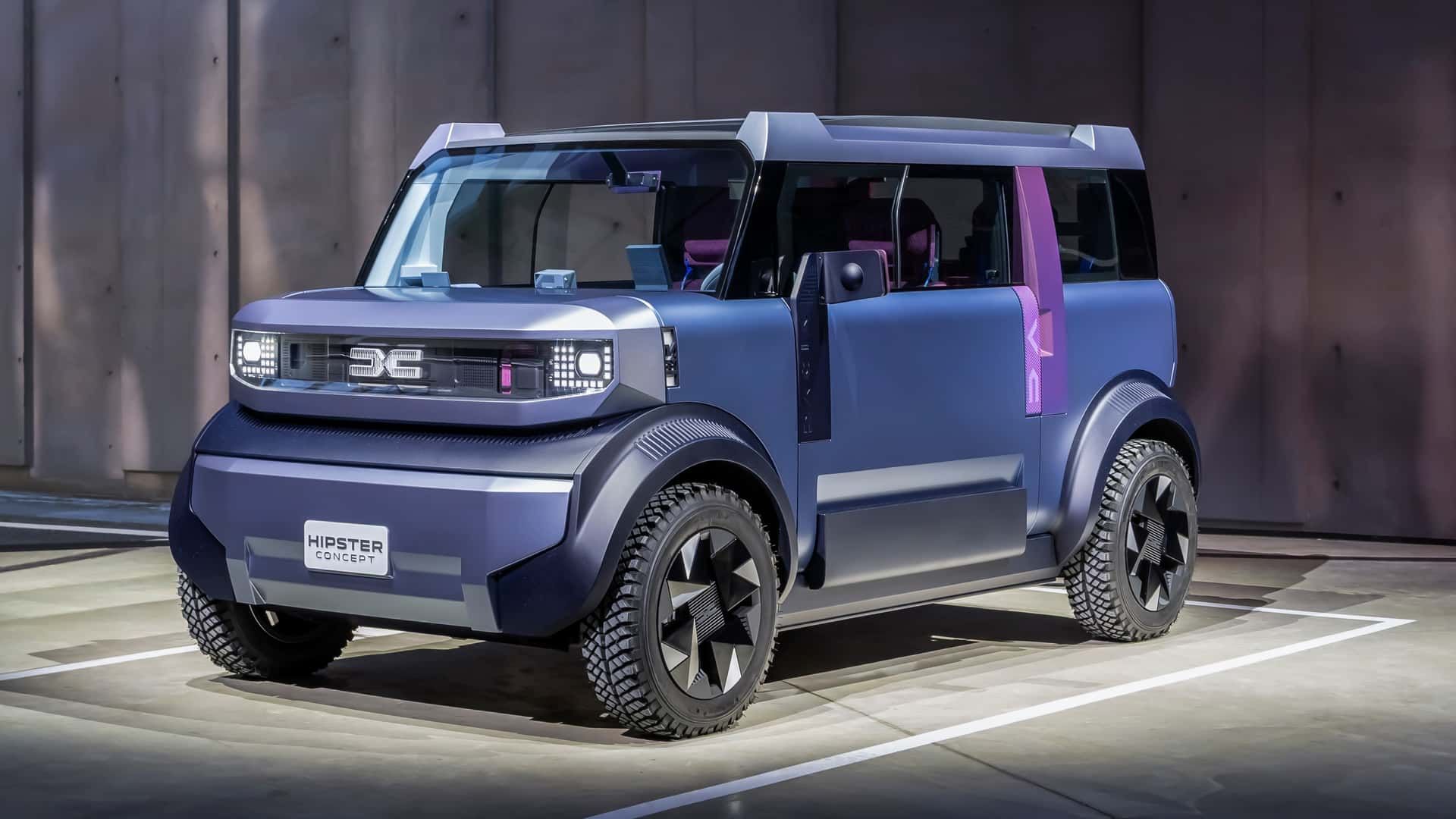 The Dacia Hipster Is The Ultra-Boxy EV You Weren't…