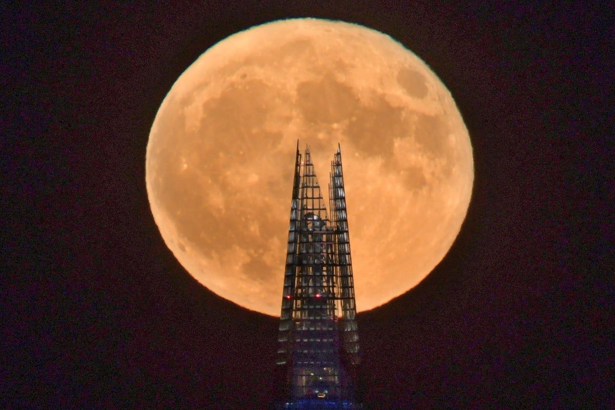 Harvest full moon: First supermoon of 2025 peaks…