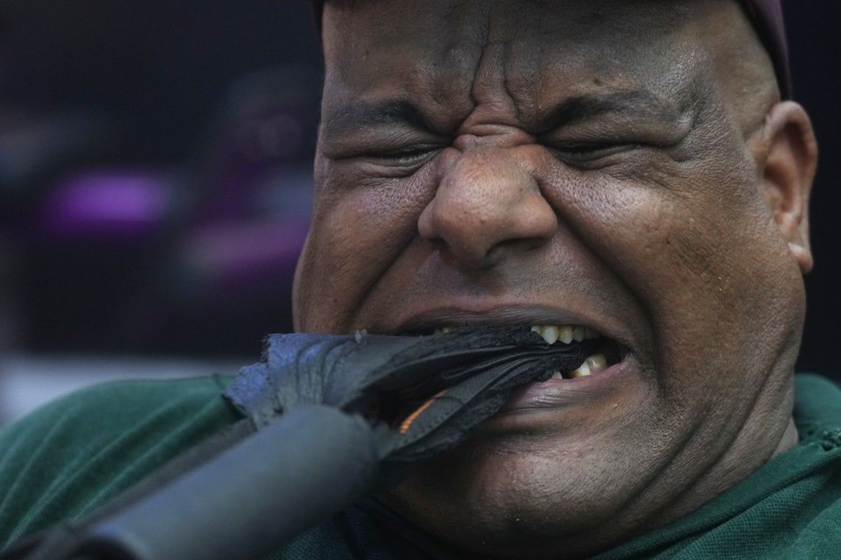 Photos of Egypt’s ‘strongman’ pulling ships, trains…