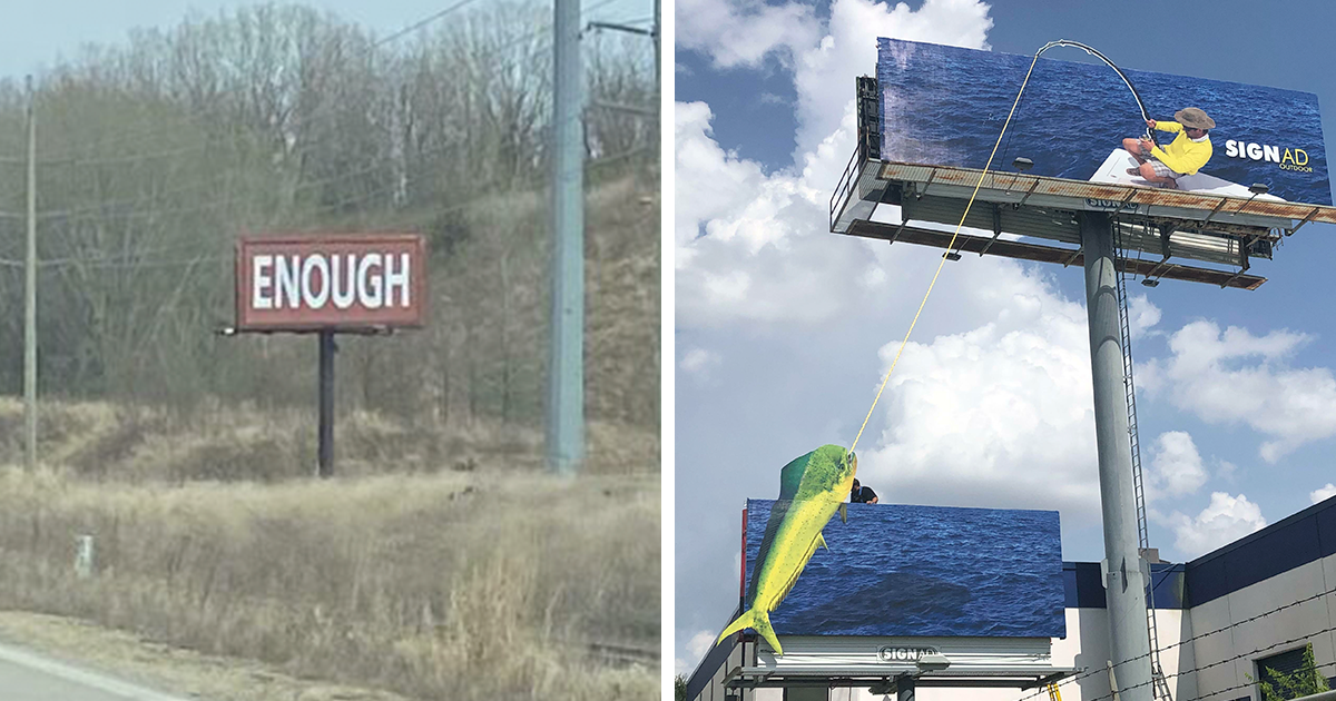 69 Funny And Weird Billboards That Someone Actually…