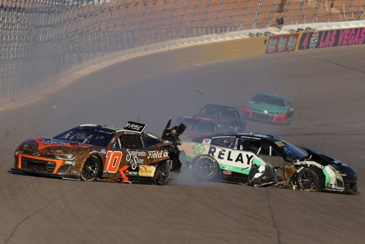 William Byron uninjured after hard wreck in shocking…