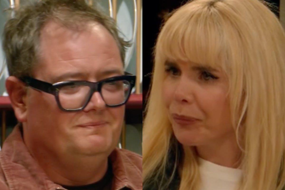 Celebrity Traitors star Alan Carr asks Paloma Faith…