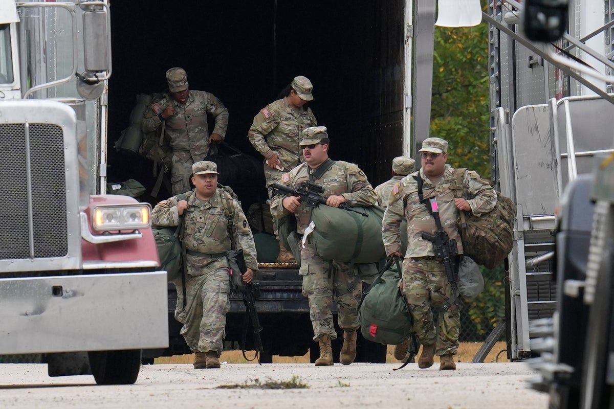 Hegseth sends home overweight National Guard troops…