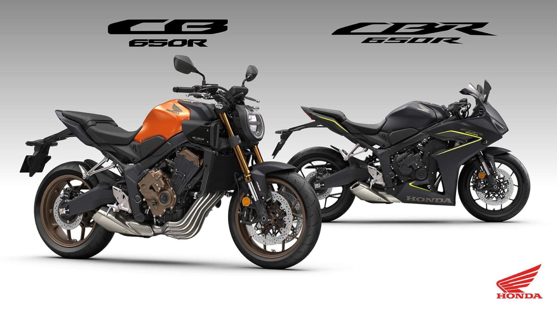 Honda's CB650R and CBR650R Get Nothing But New Colors,…