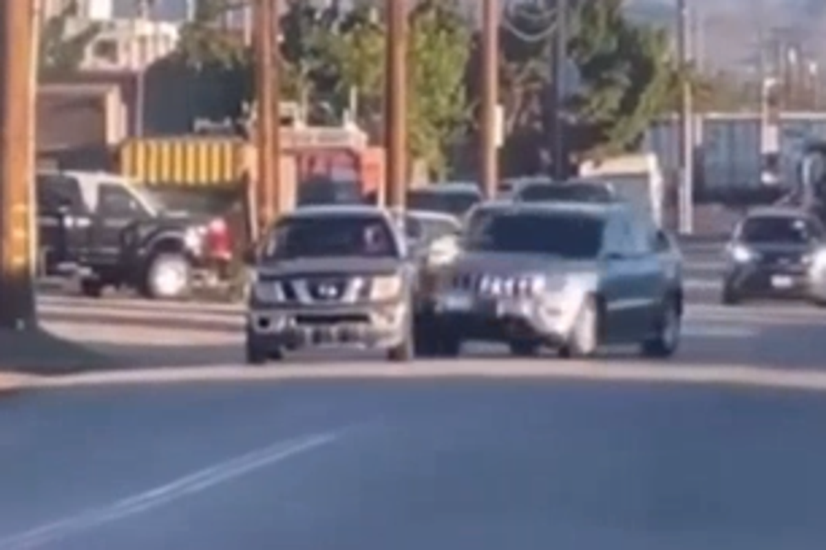 ICE agents ram immigration advocate’s truck in…