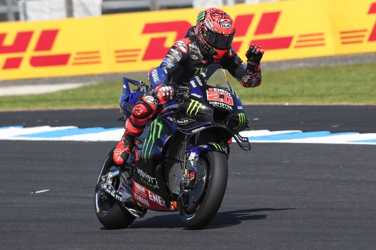 MotoGP Australian GP: Quartararo snatches pole from…
