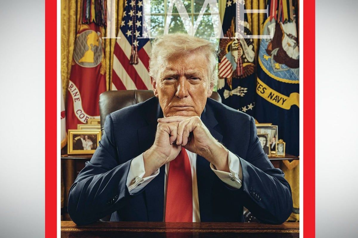 Trump’s latest Time Magazine cover is a chilling…