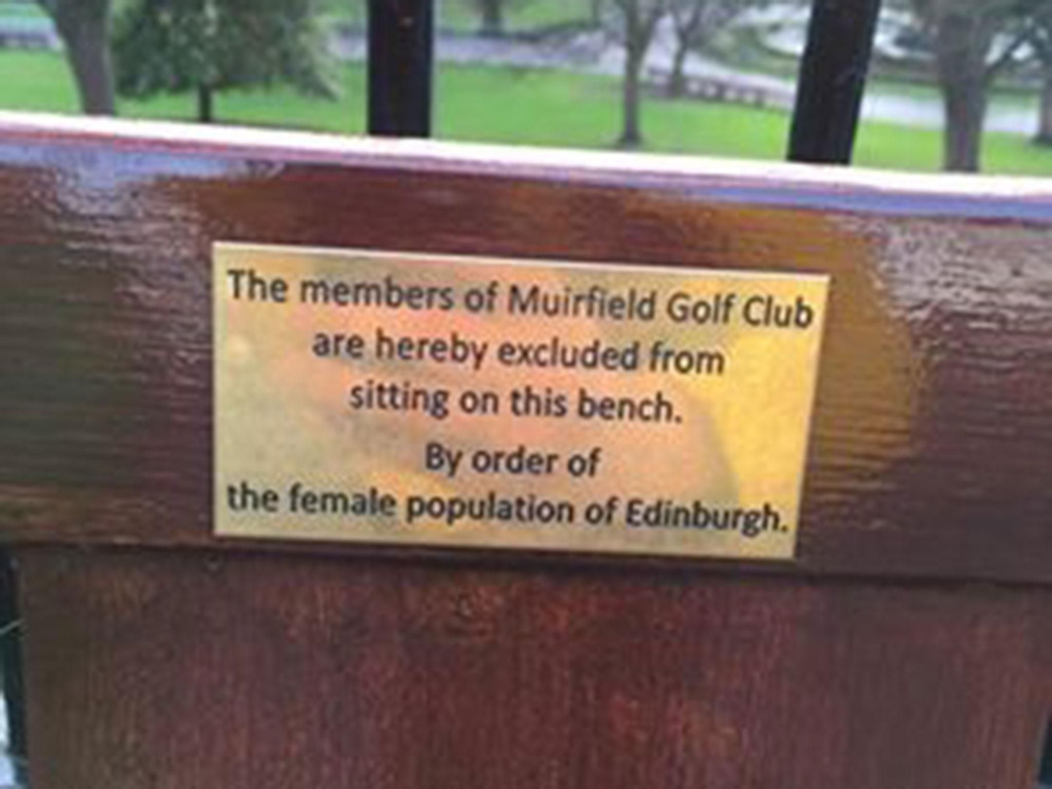 Women ban members of mens-only Muirfield golf club…