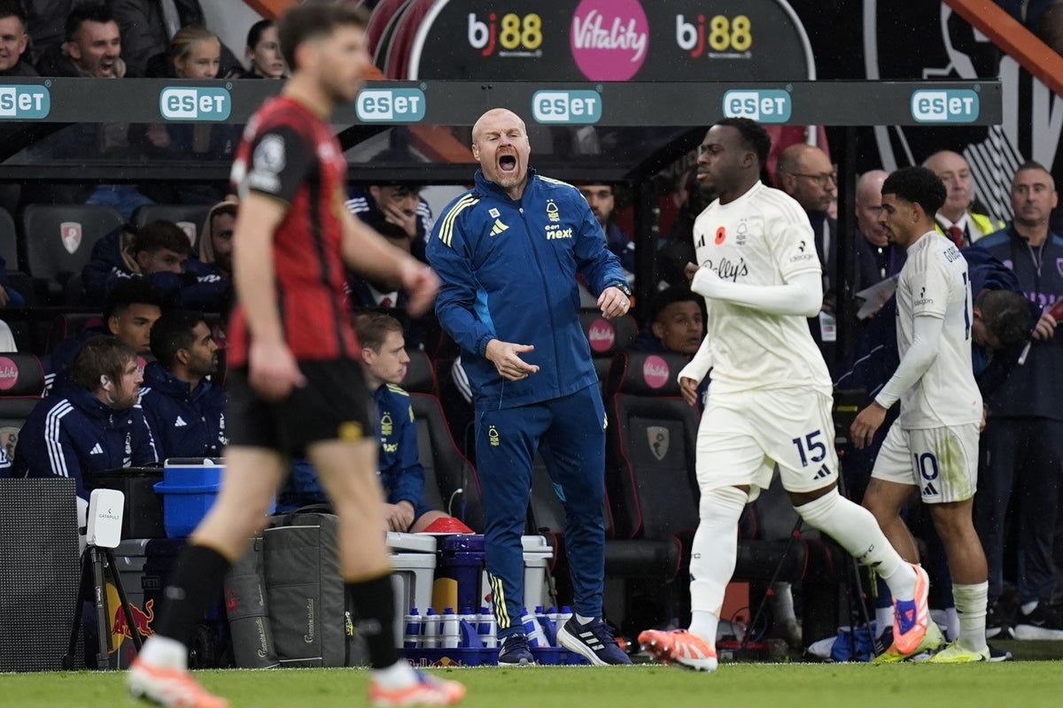 Sean Dyche rues ‘down day’ for Nottingham Forest but…