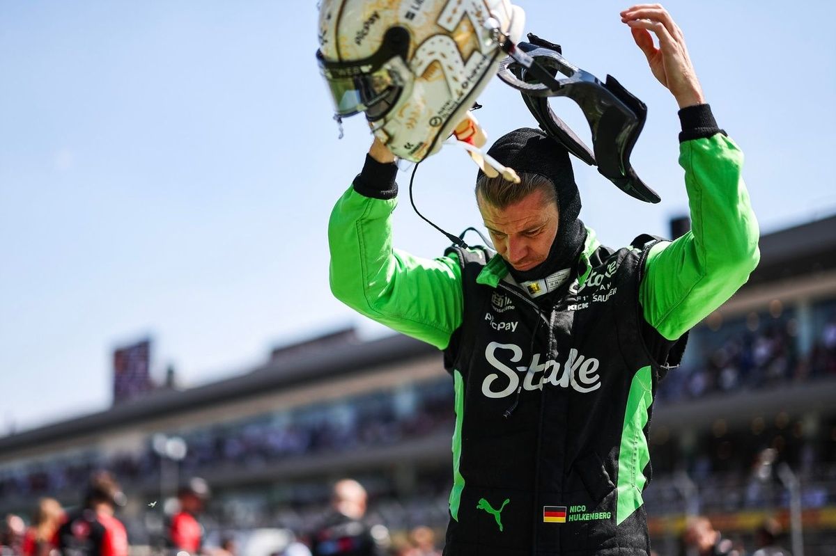 Nico Hulkenberg to auction race-used Mexico GP gold…