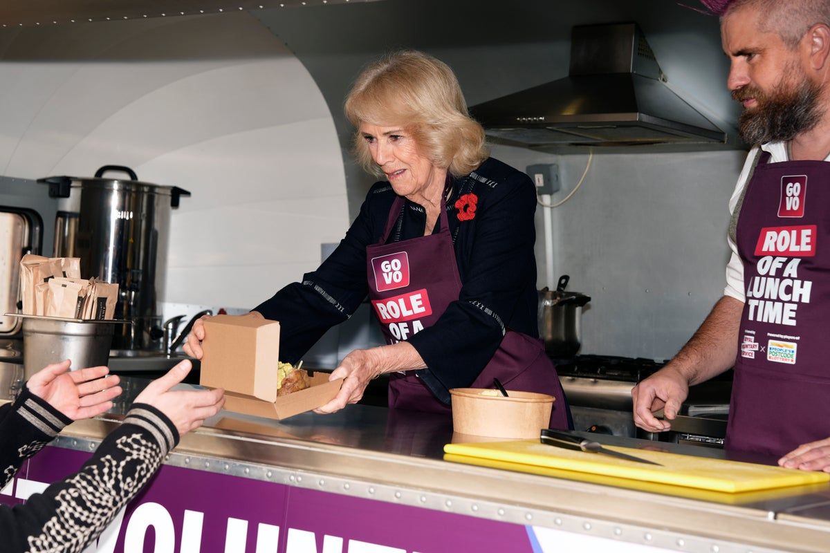 Queen Camilla reveals favourite jacket potato topping…