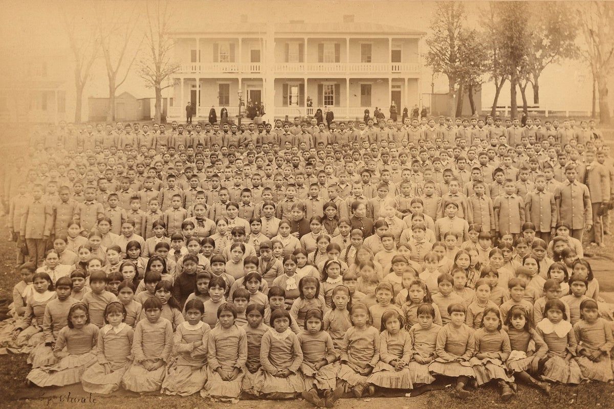 Native American boarding schools in the US, by the…