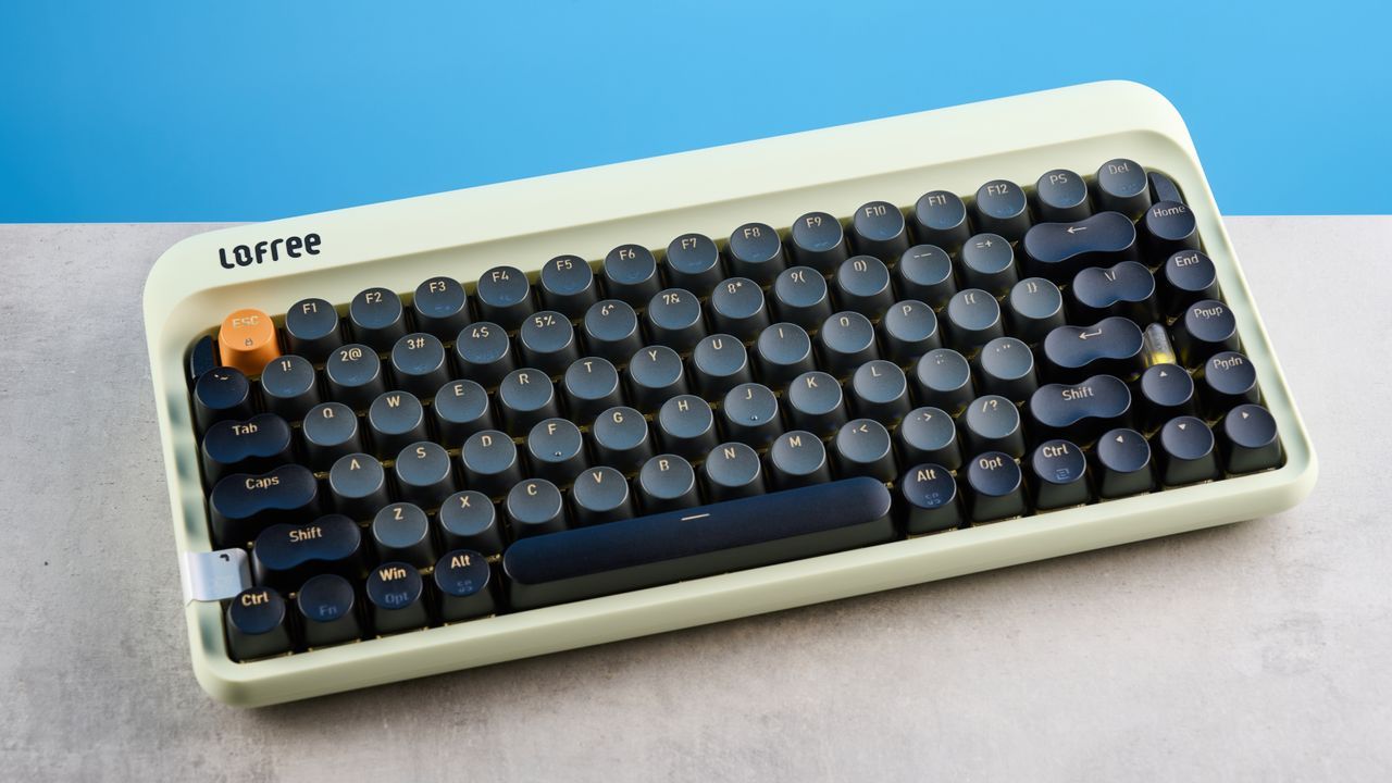 I just tested the prettiest mechanical keyboard on the…