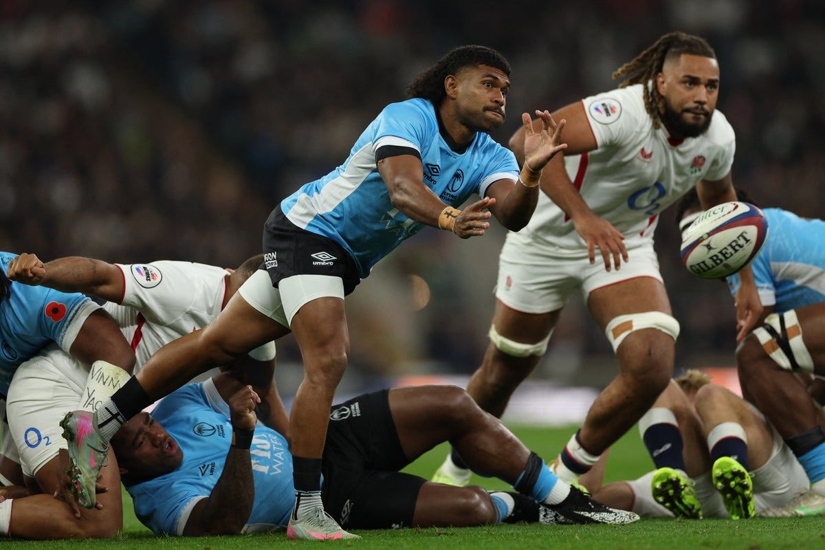 England v Fiji live: Talented Pacific Islanders take…