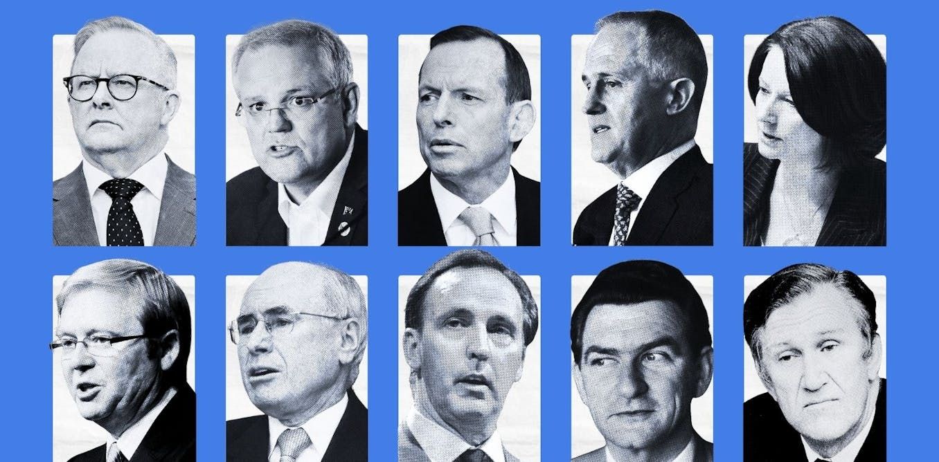How did the 10 prime ministers since Whitlam change…