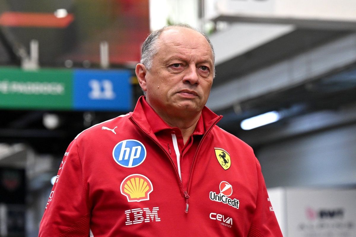Fred Vasseur seeks silver lining as Ferrari sinks…