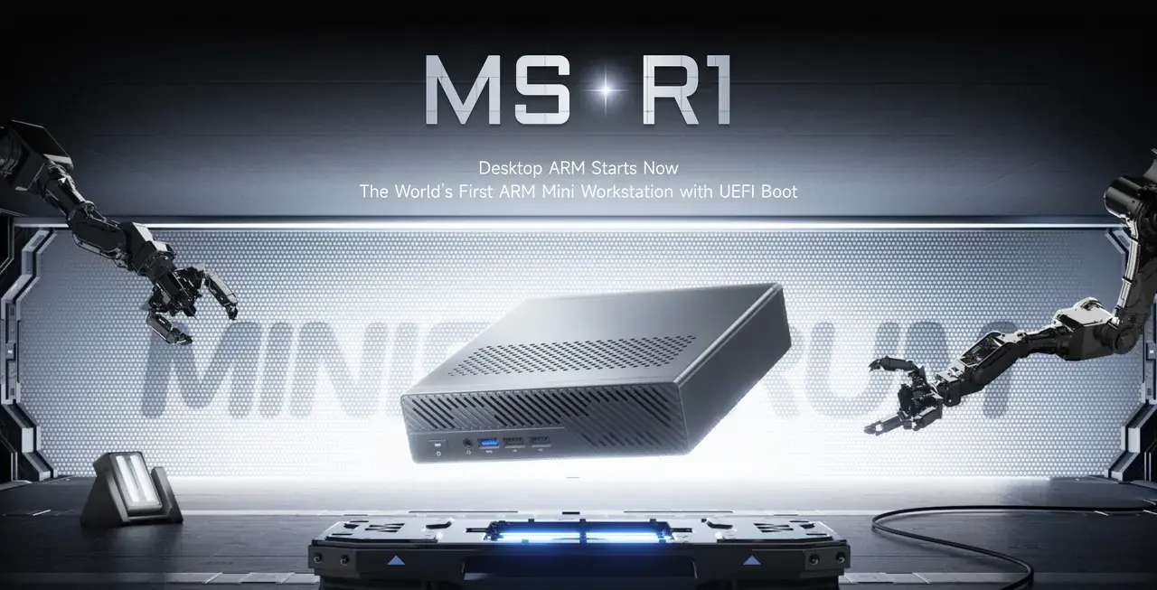 Minisforum launches its first ARM-based Mini PC with a…