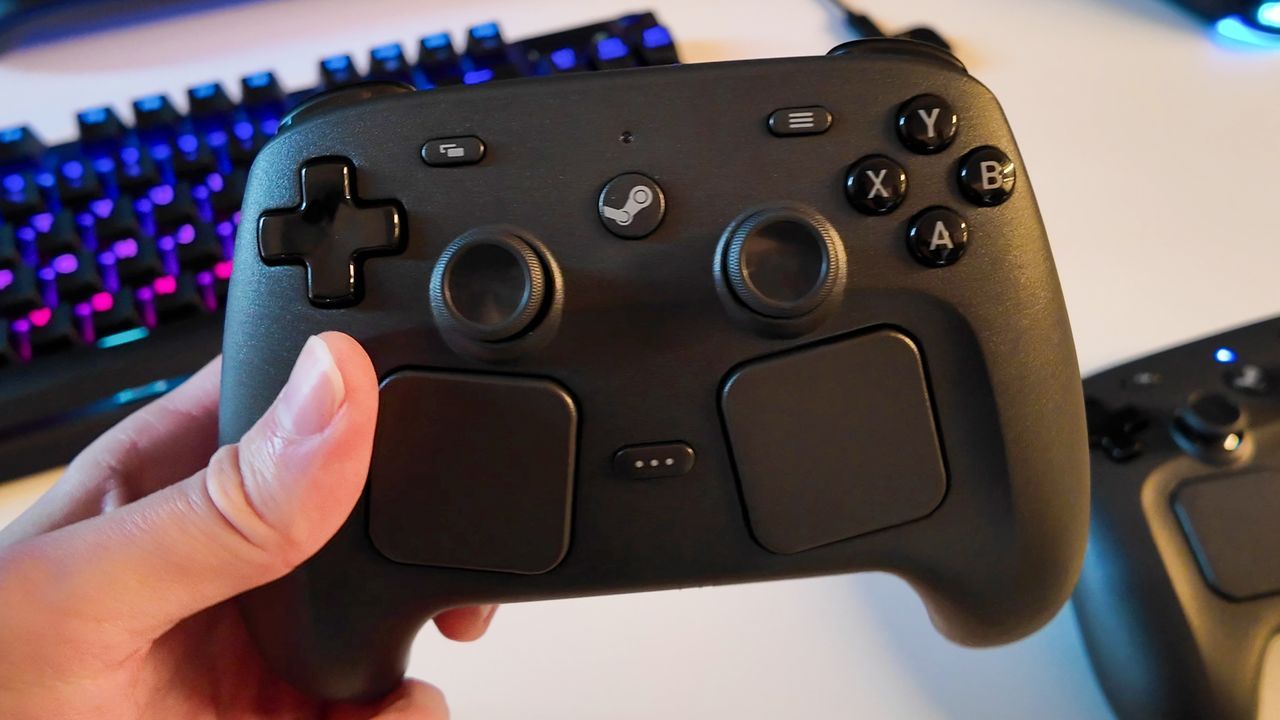 How gyro support was added to the new Steam Controller…
