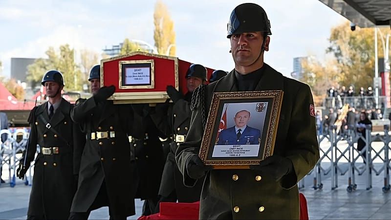 Turkey holds funeral ceremony for 20 military…