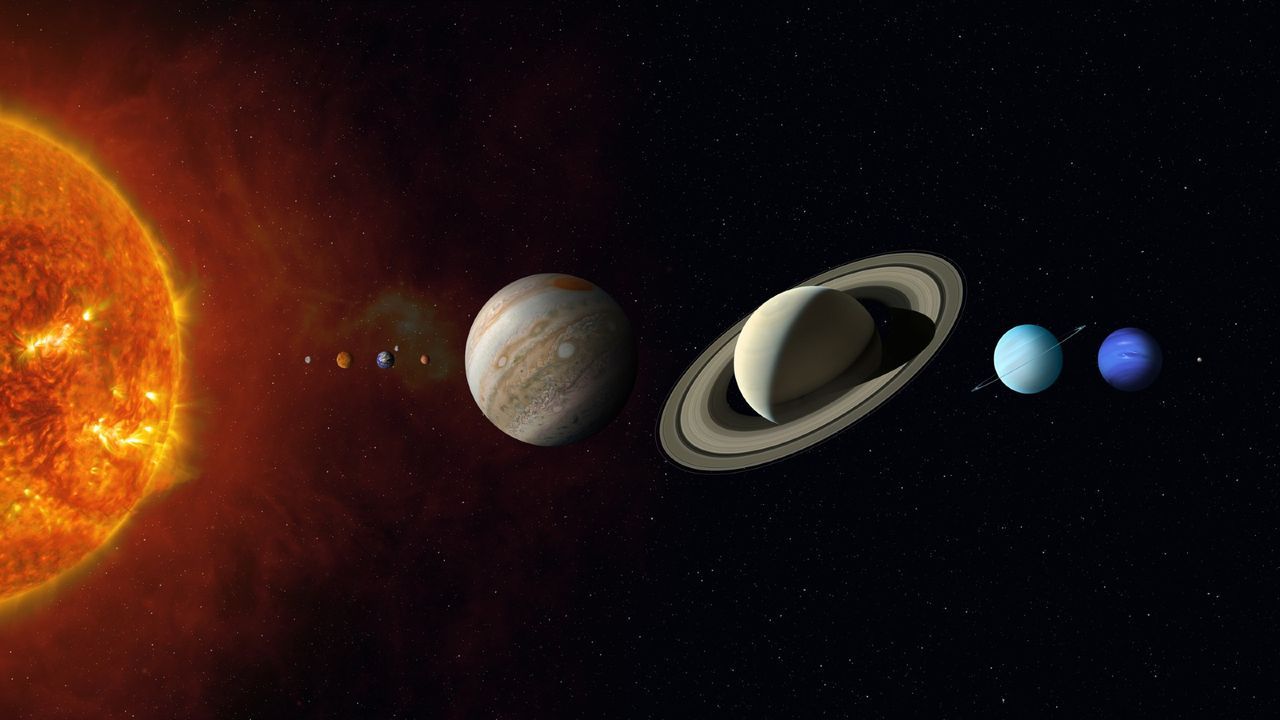 The solar system may be racing through space 3 times…