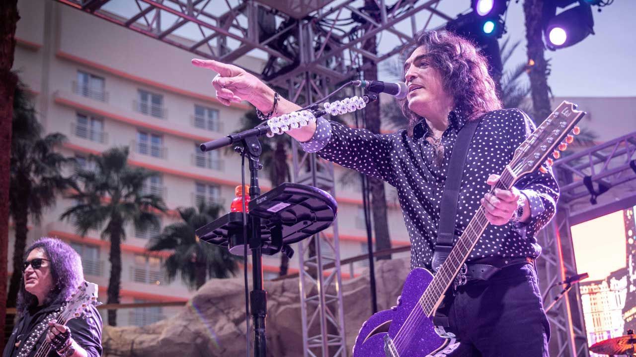 Watch unmasked Kiss pay emotional tribute to late Ace…