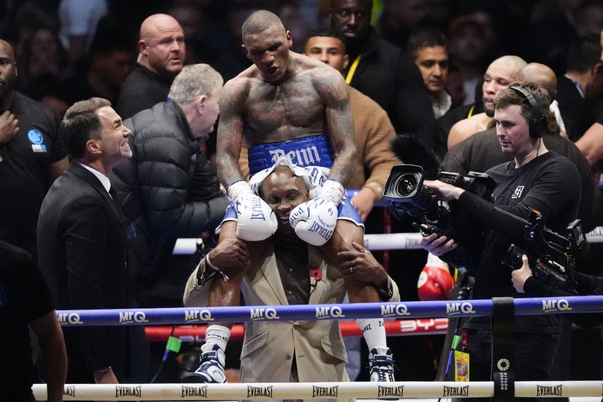 Conor Benn wants to emulate father Nigel by winning…
