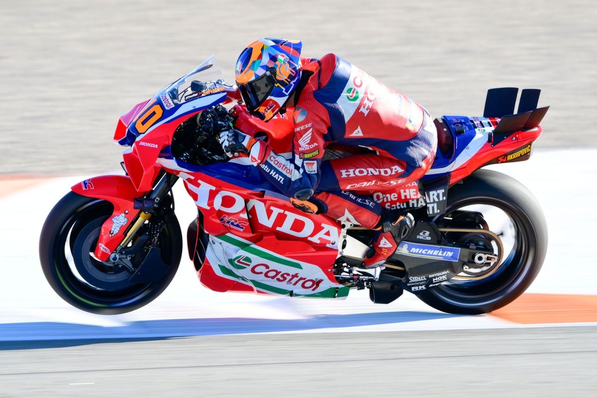 Luca Marini guides Honda to its MotoGP concessions…