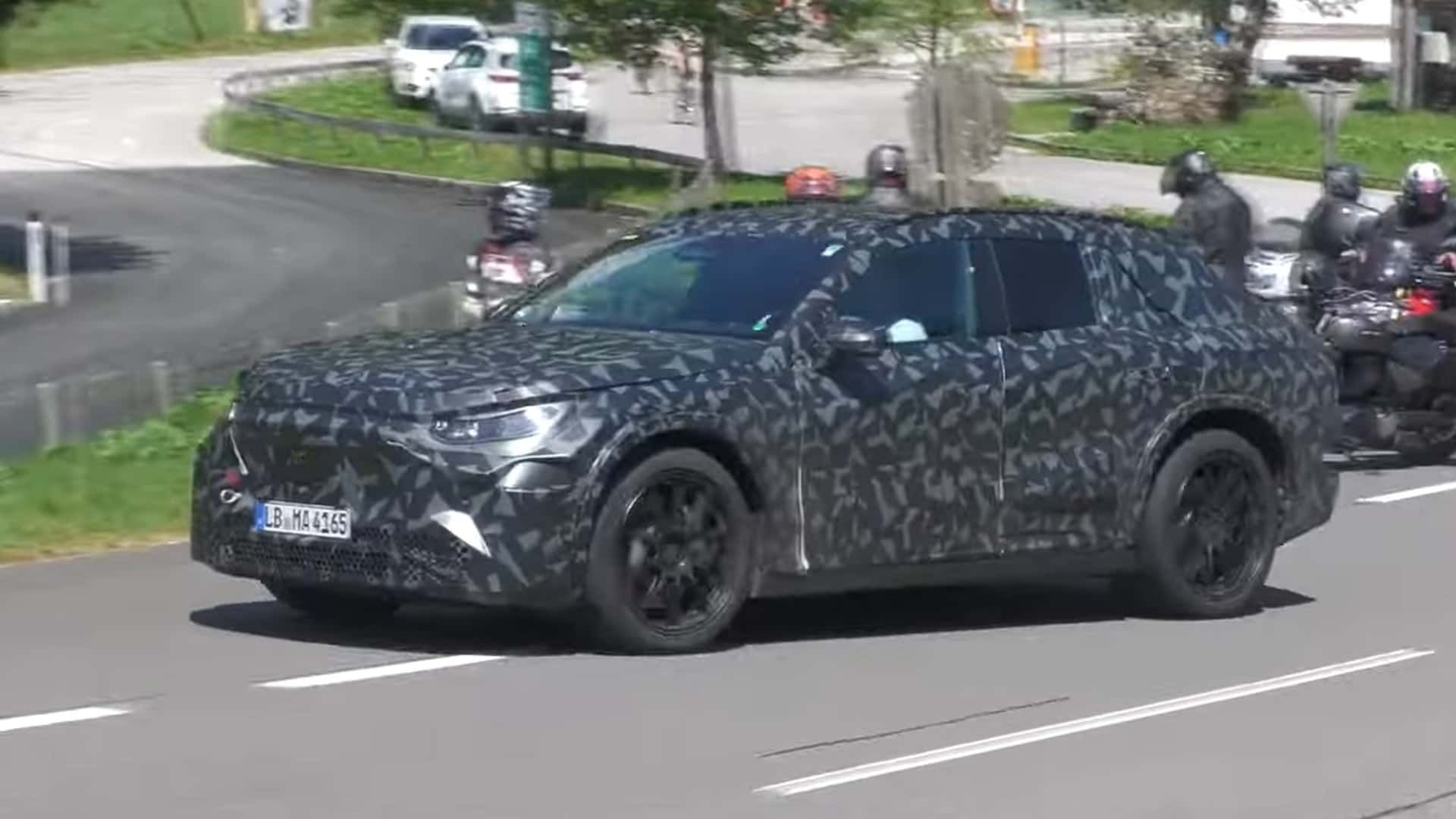 Mercedes-AMG's First Bespoke SUV Spied With Deceiving…
