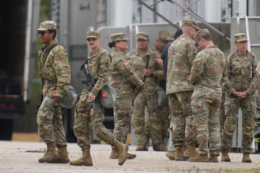 Trump has ‘blurred’ line between military and…