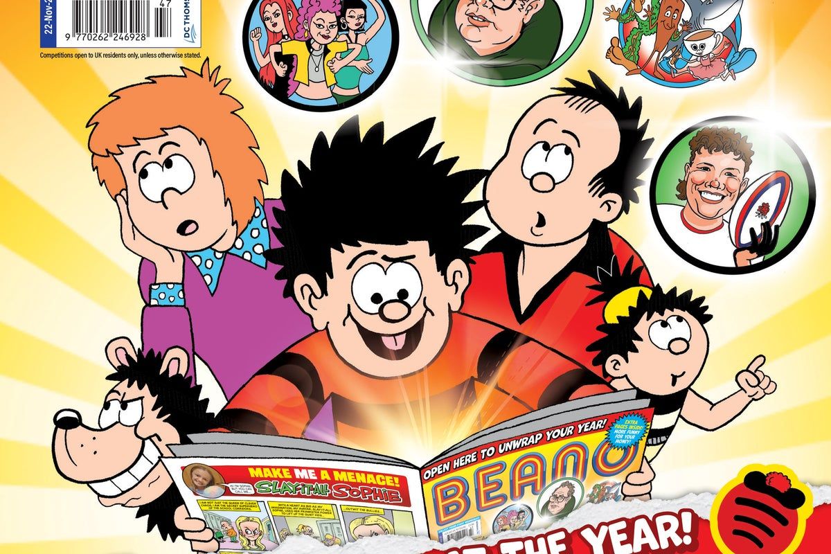 Beano review of the year features Alan Carr, Taylor…