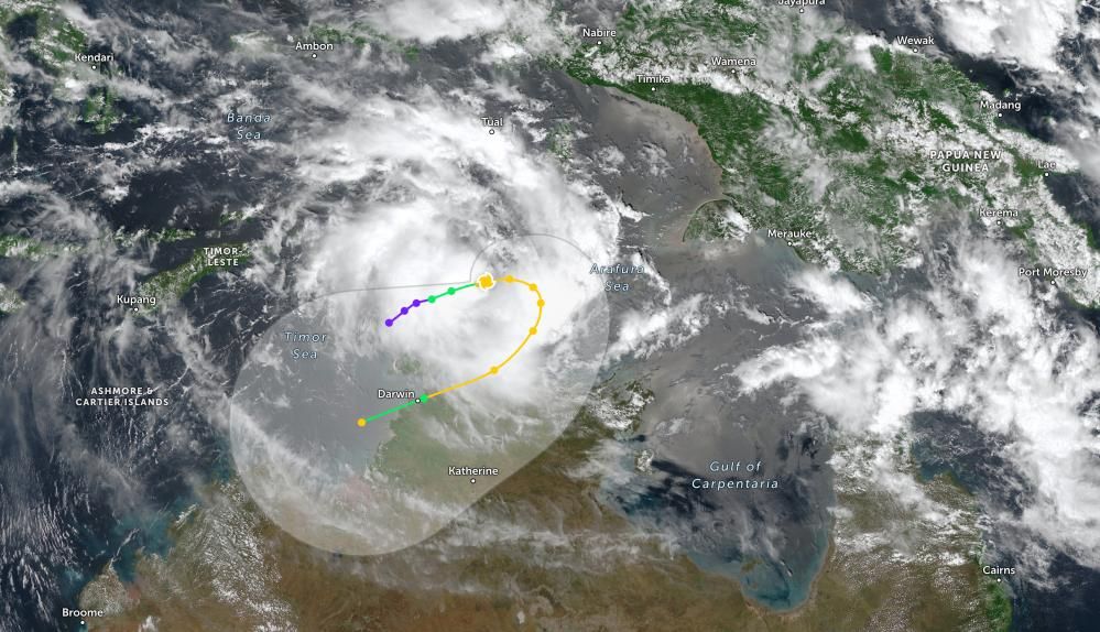 Tropical cyclone Fina on torrential path to hit…