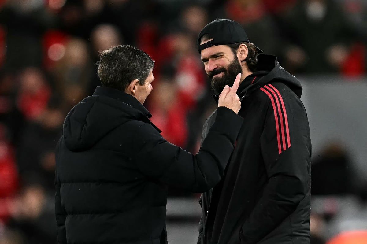 Alisson set to hand Liverpool huge injury boost as…