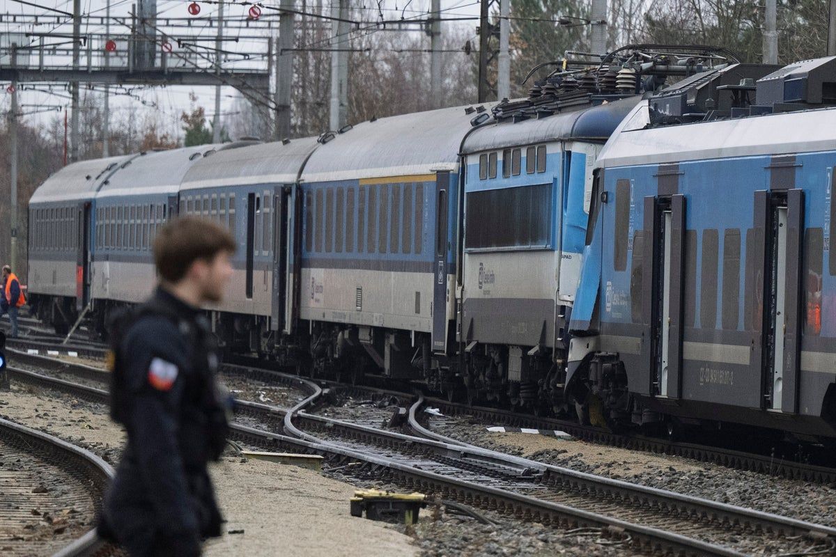 Trains collide in the Czech Republic, leaving dozens…