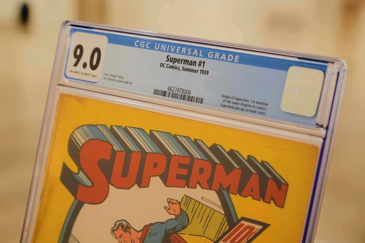 It's a bird! It's a plane! It's a rare Superman comic…