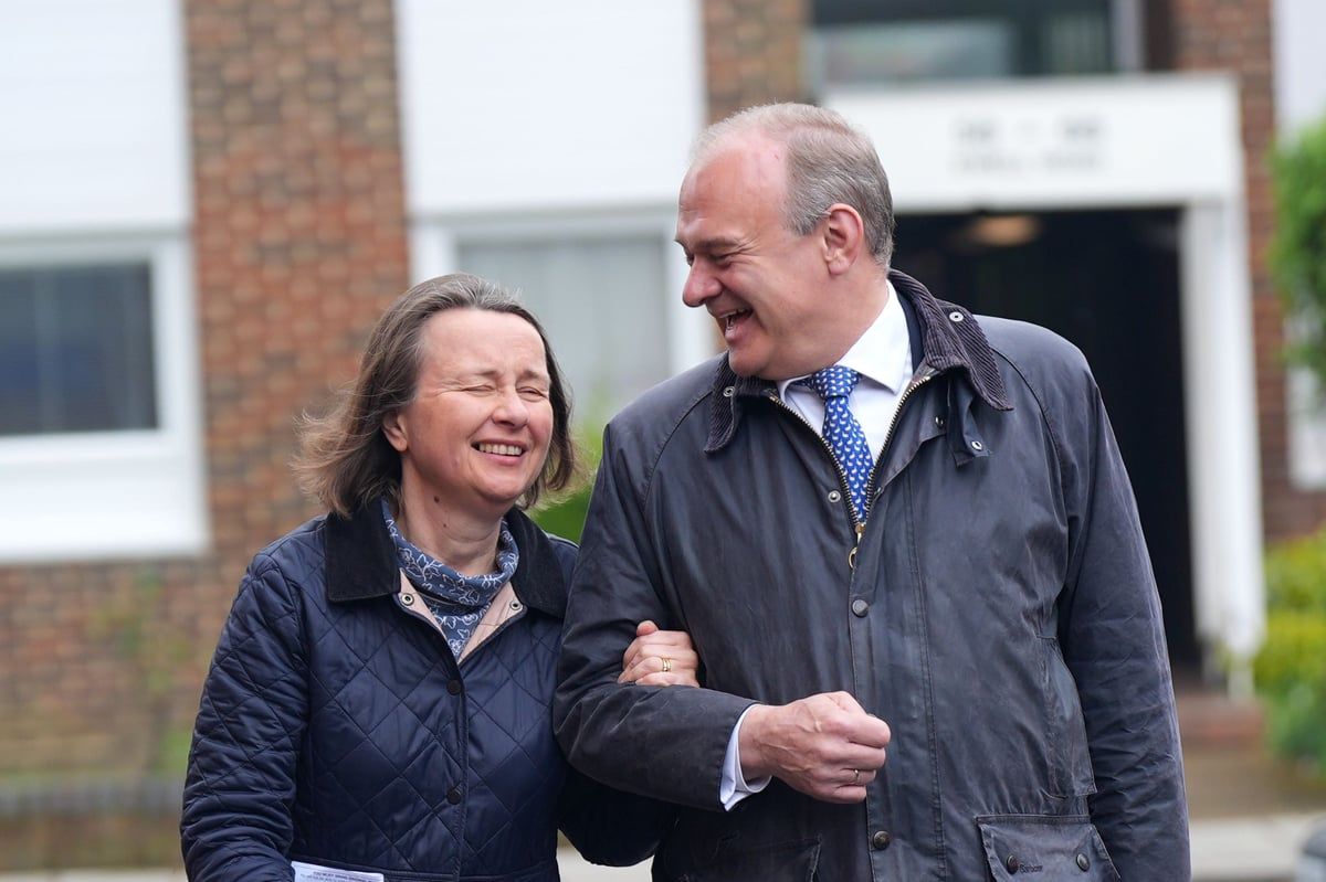 Ed Davey’s wife ‘sat on loo and prayed as constituent…
