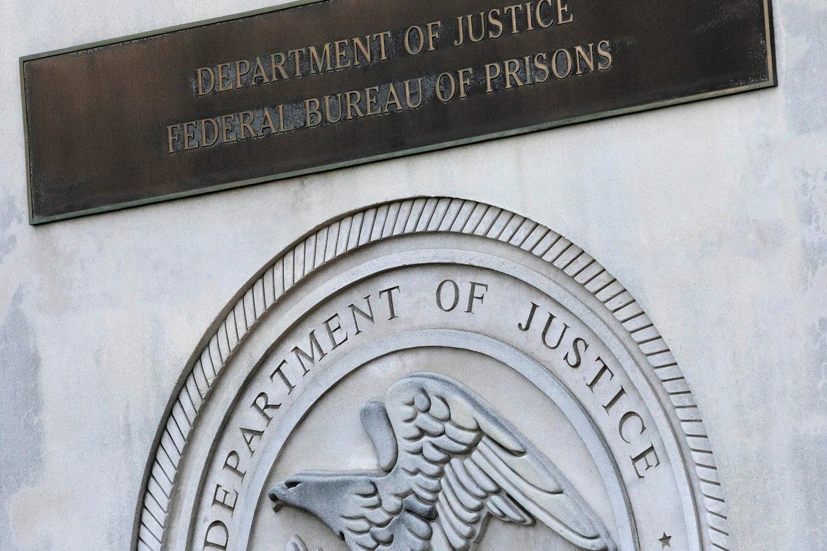 Federal Bureau of Prisons says falling concrete is…