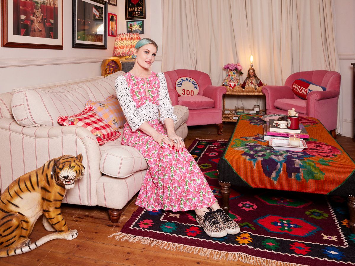 Inside fashion designer Coco Fennell's maximalist…