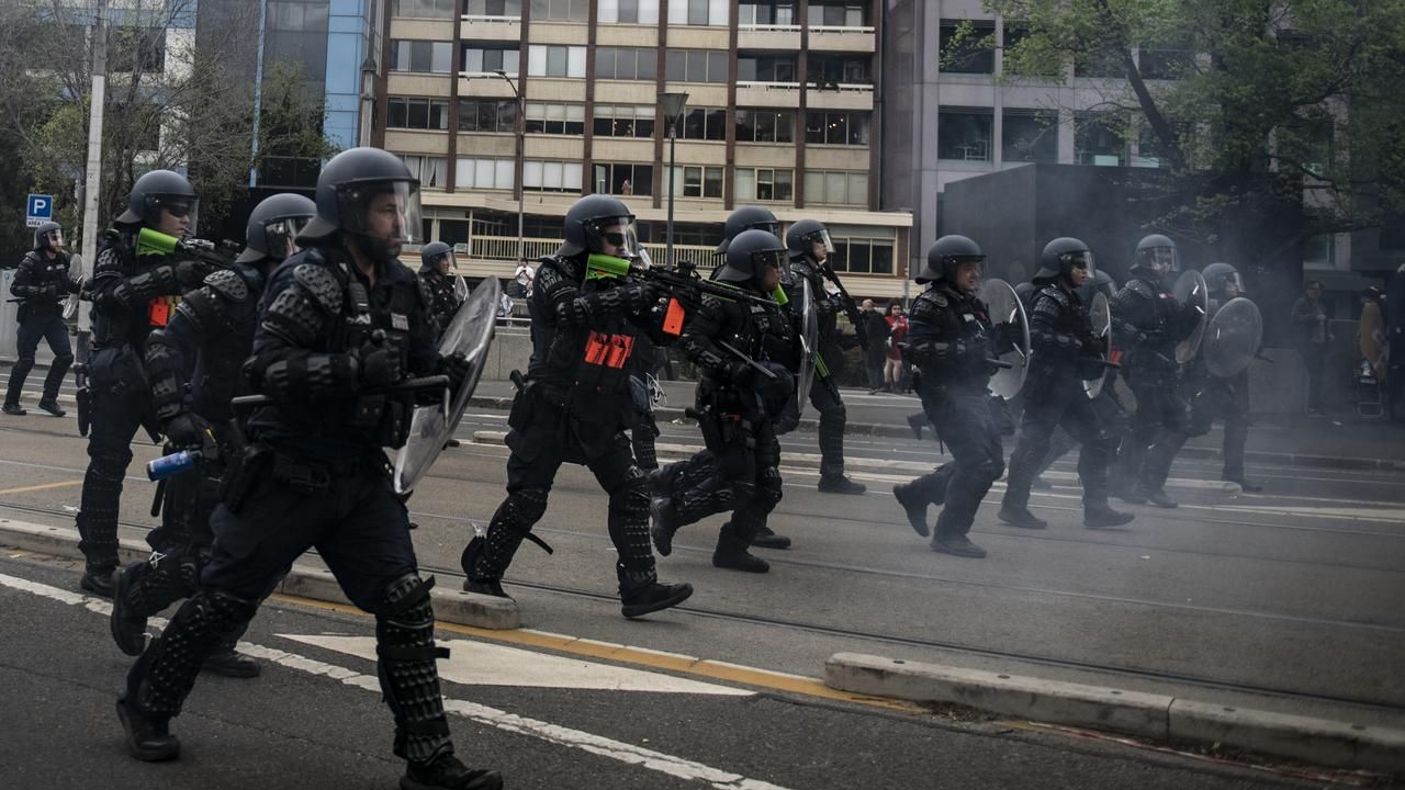 Charges laid after city protest violence