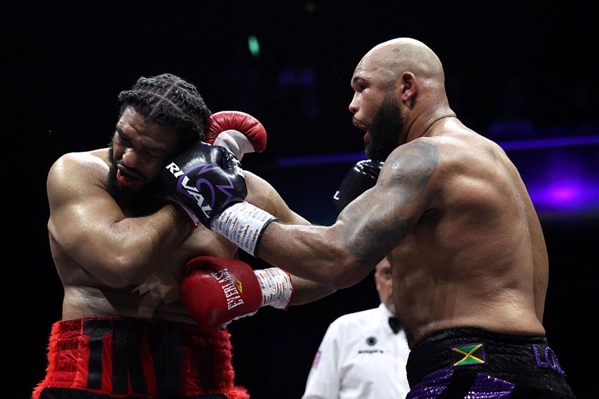 Brutal but brilliant British heavyweight title fight…