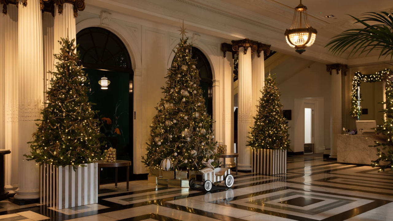 I Decorate Christmas Trees for Luxury Hotels for a…