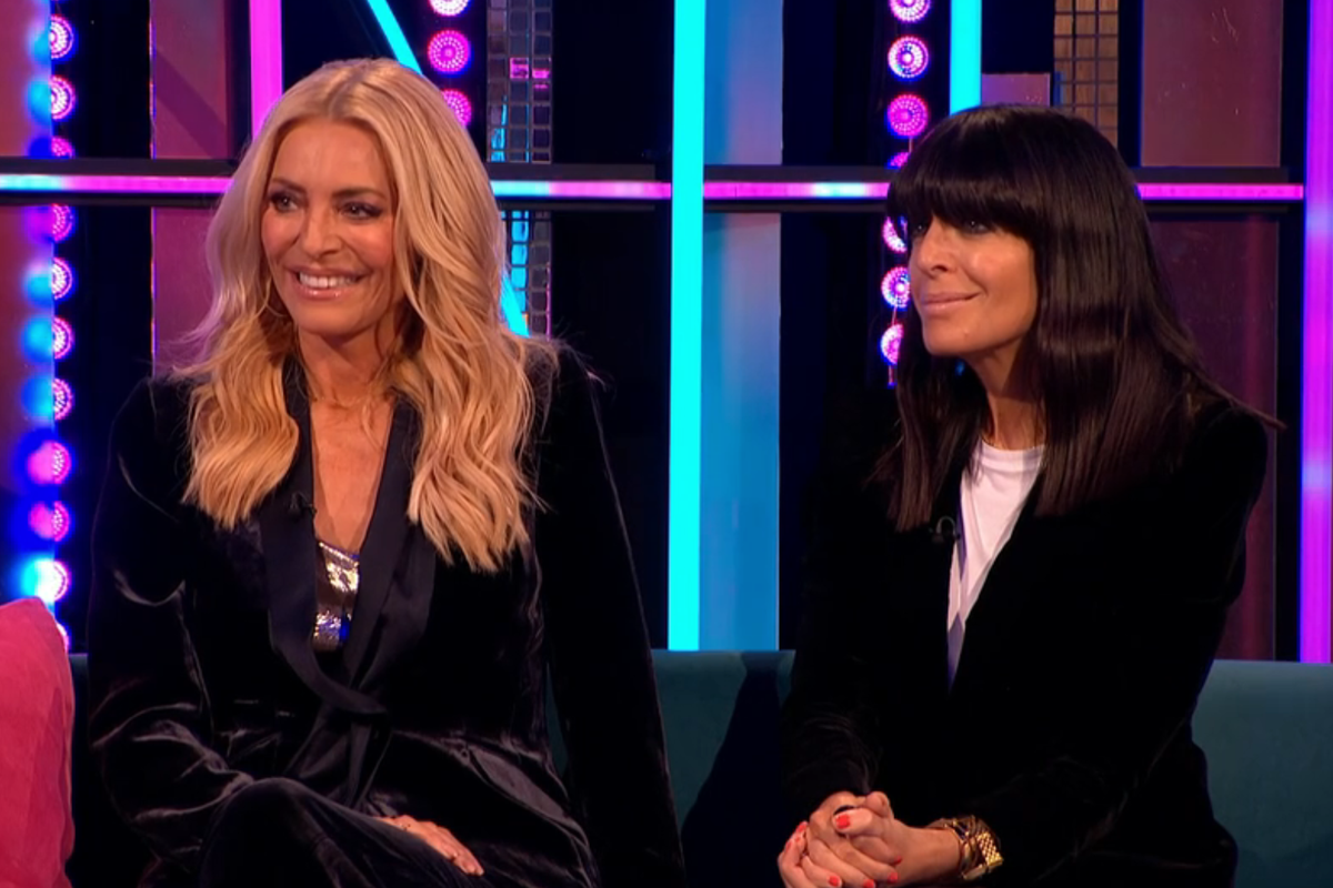 Strictly hosts Tess Daly and Claudia Winkleman receive…