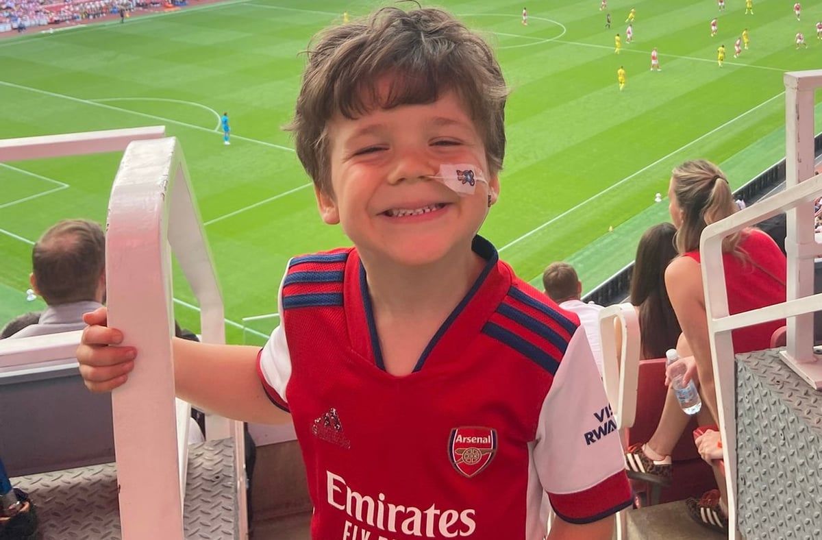 Fundraiser launched to send ‘brave’ Arsenal fan, four,…