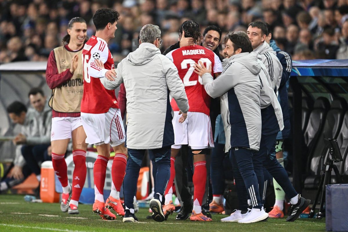 Arsenal: Noni Madueke and Gabriel Martinelli…