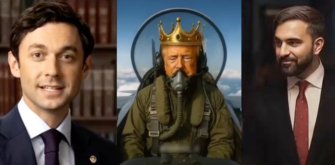 AI-generated political videos are more about memes and…