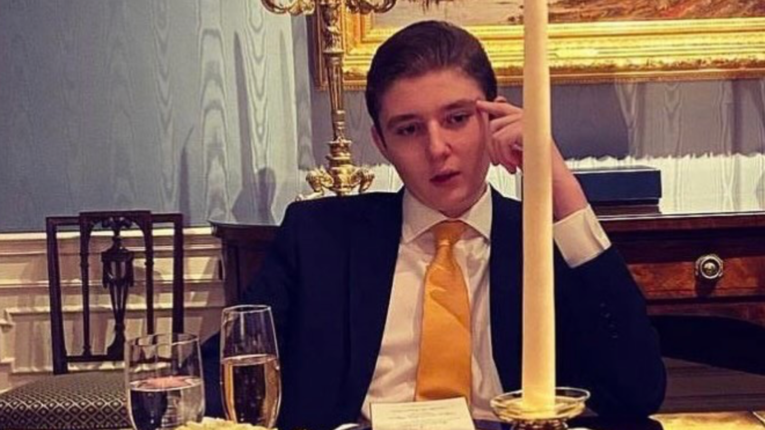 Barron Trump Allegedly Turned to Andrew Tate's Crew…